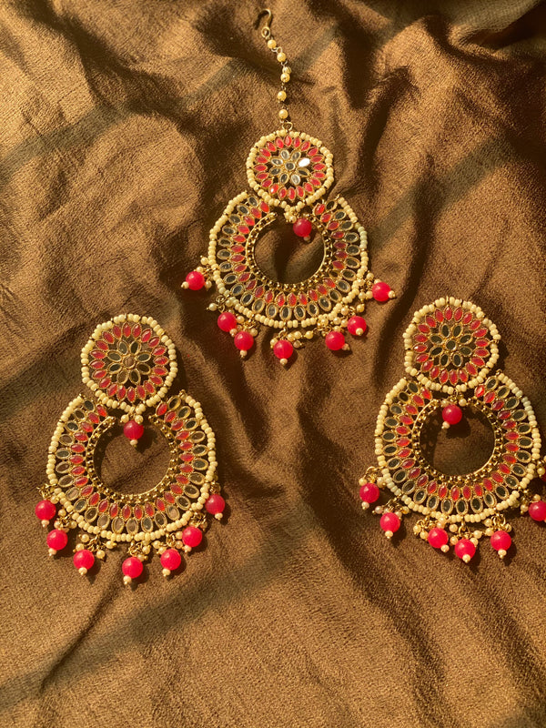 Indian Earring Bindi Set – Sophistiquee